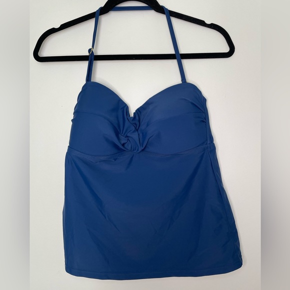 Catalina Swim Catalina Twist Front Bandeau Tankini Swimsuit Padded